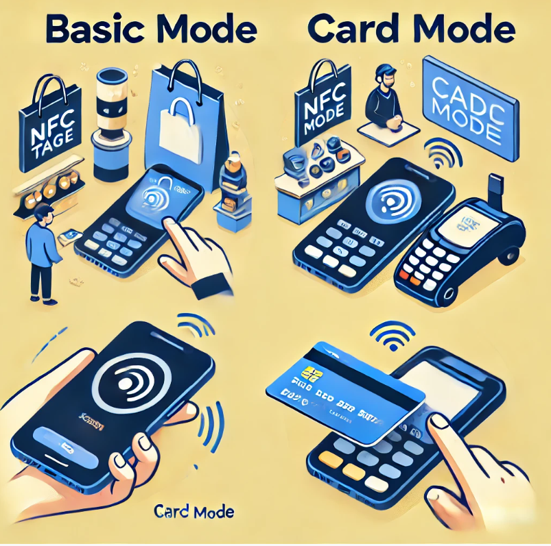 NFC 기본모드와 카드모드 확인하기 - 인사이트 허브